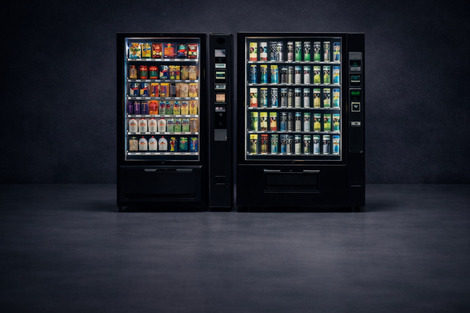 New Vending Machines, Latest High-Tech Models, Great Prices