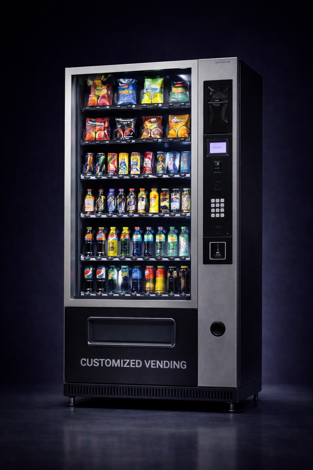 Branded Vended Machines, Business: Wide Variety, Free Quote